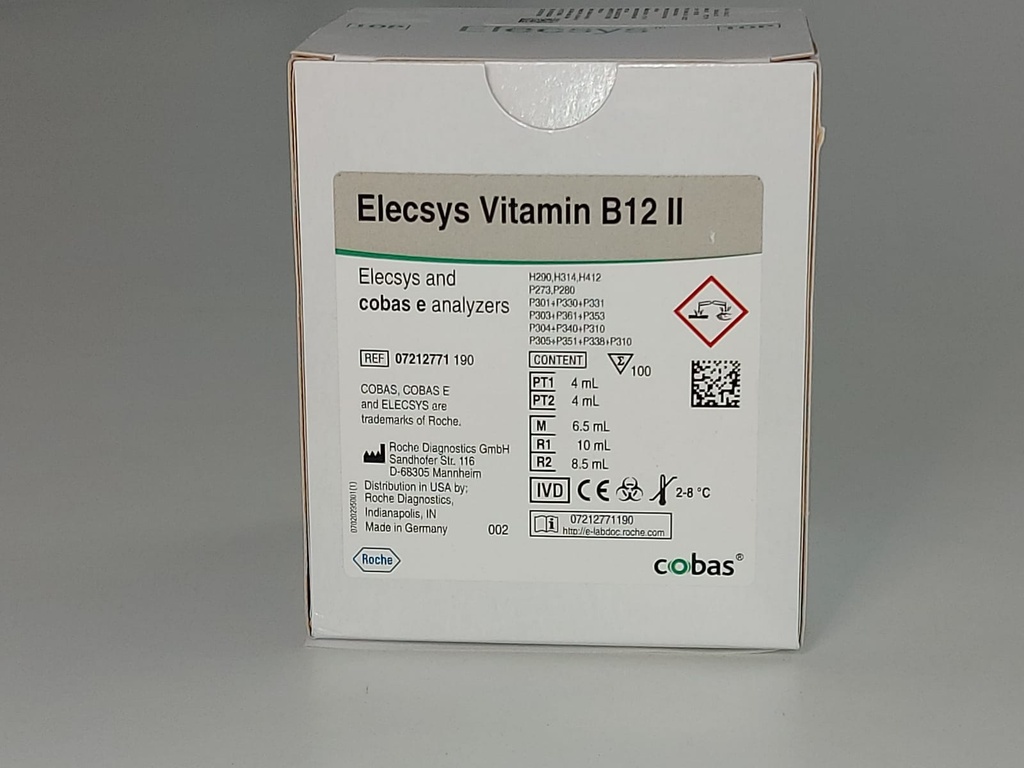 ROCHE ELECSYS VITAMIN B12 II (100 Test) | Aldeal Lab-Tech Limited
